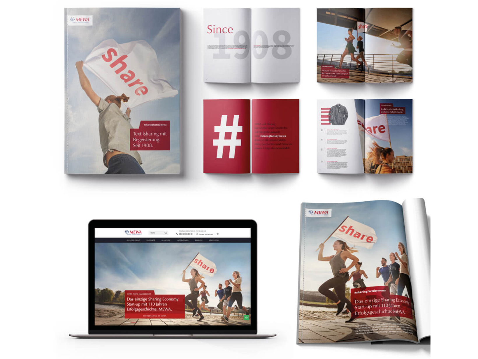 Mewa Textilmanagement: Sharing Kampagne